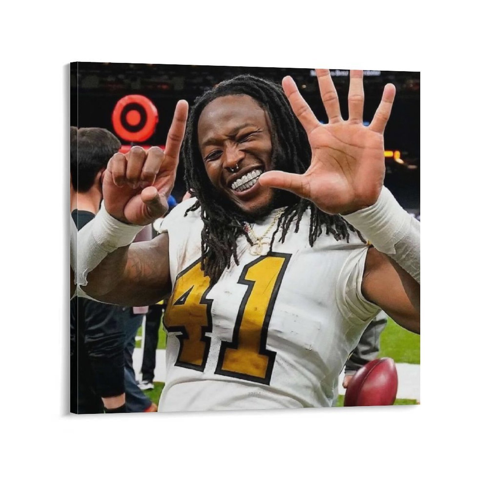 Alvin Kamara Canvas Poster Posters Art Print Wall Photo Paint Poster ...