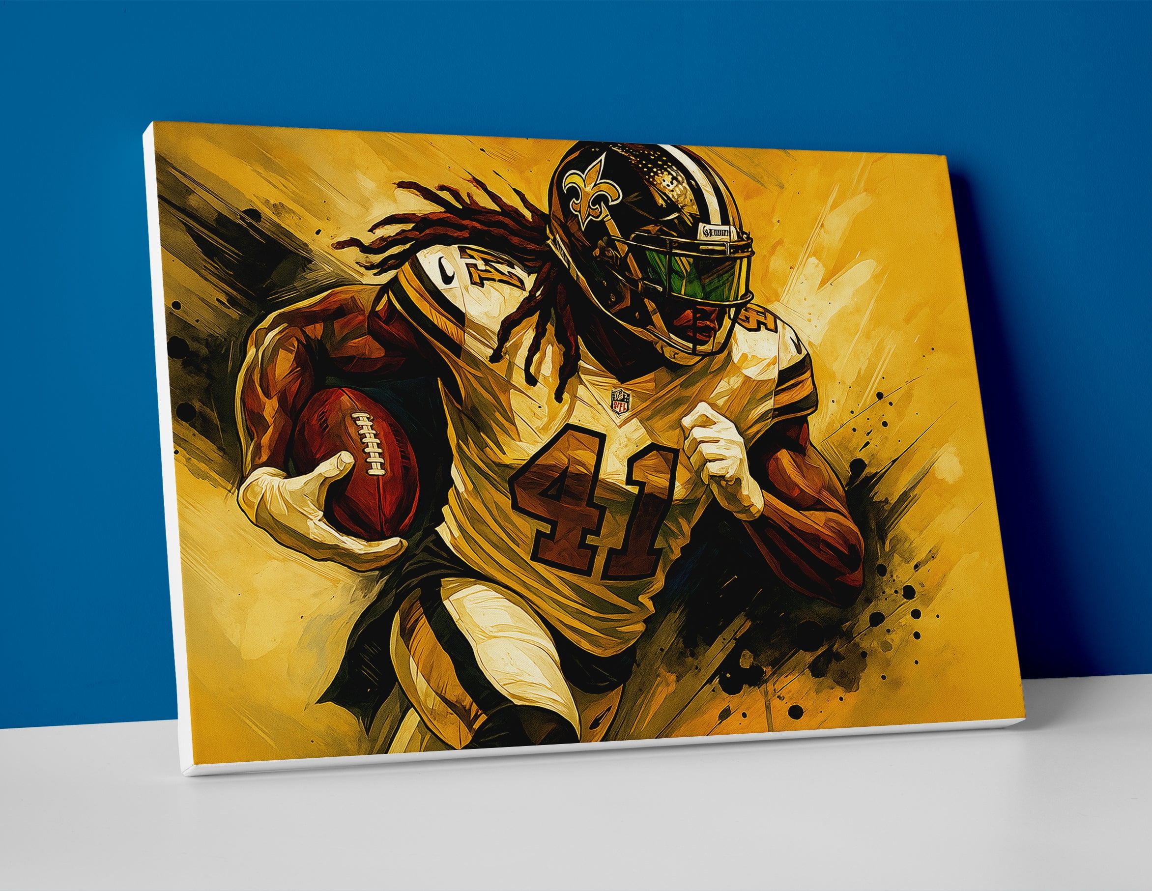 Alvin Kamara Poster or Canvas Wall Art - Walmart.com