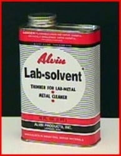 Alvin LAB-SOLVENT - 16 OZ Metal Cleaner and Thinner for Lab-metal ...
