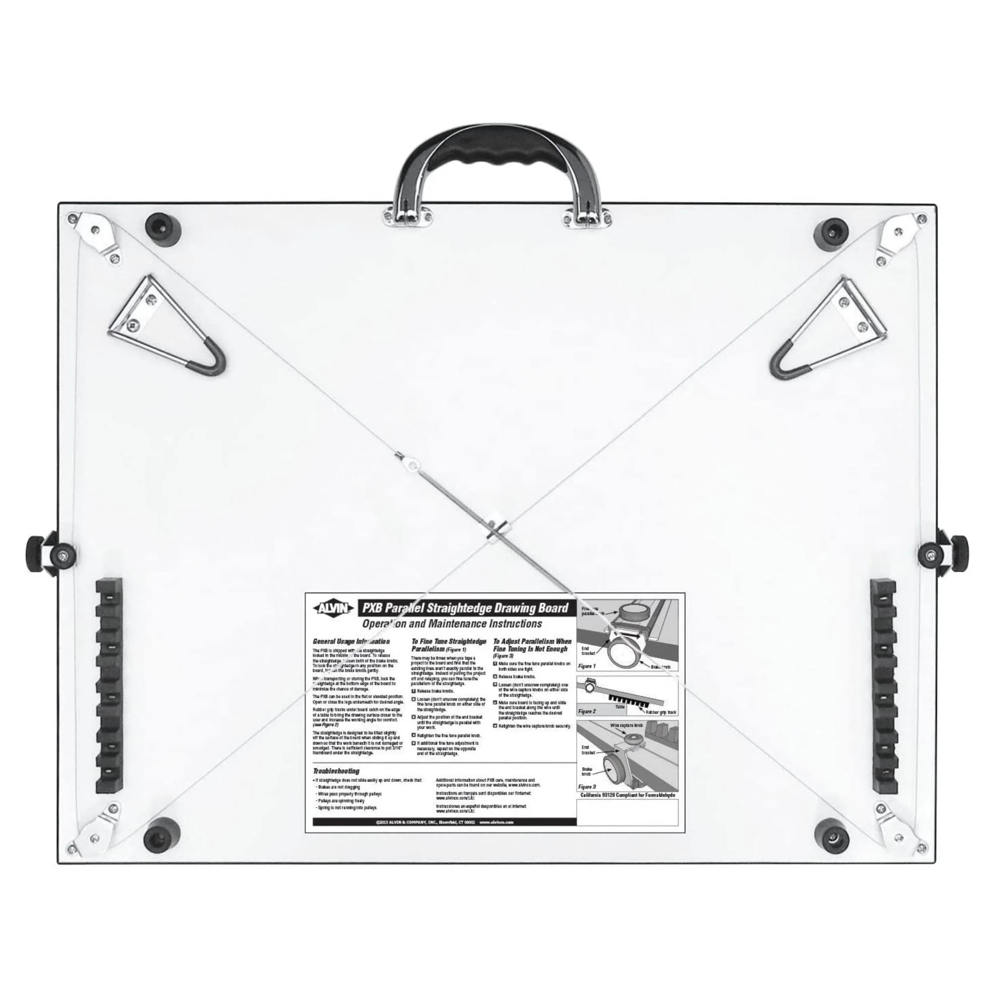 Alvin Parallel Straightedge Portable Drafting Board - Walmart.com