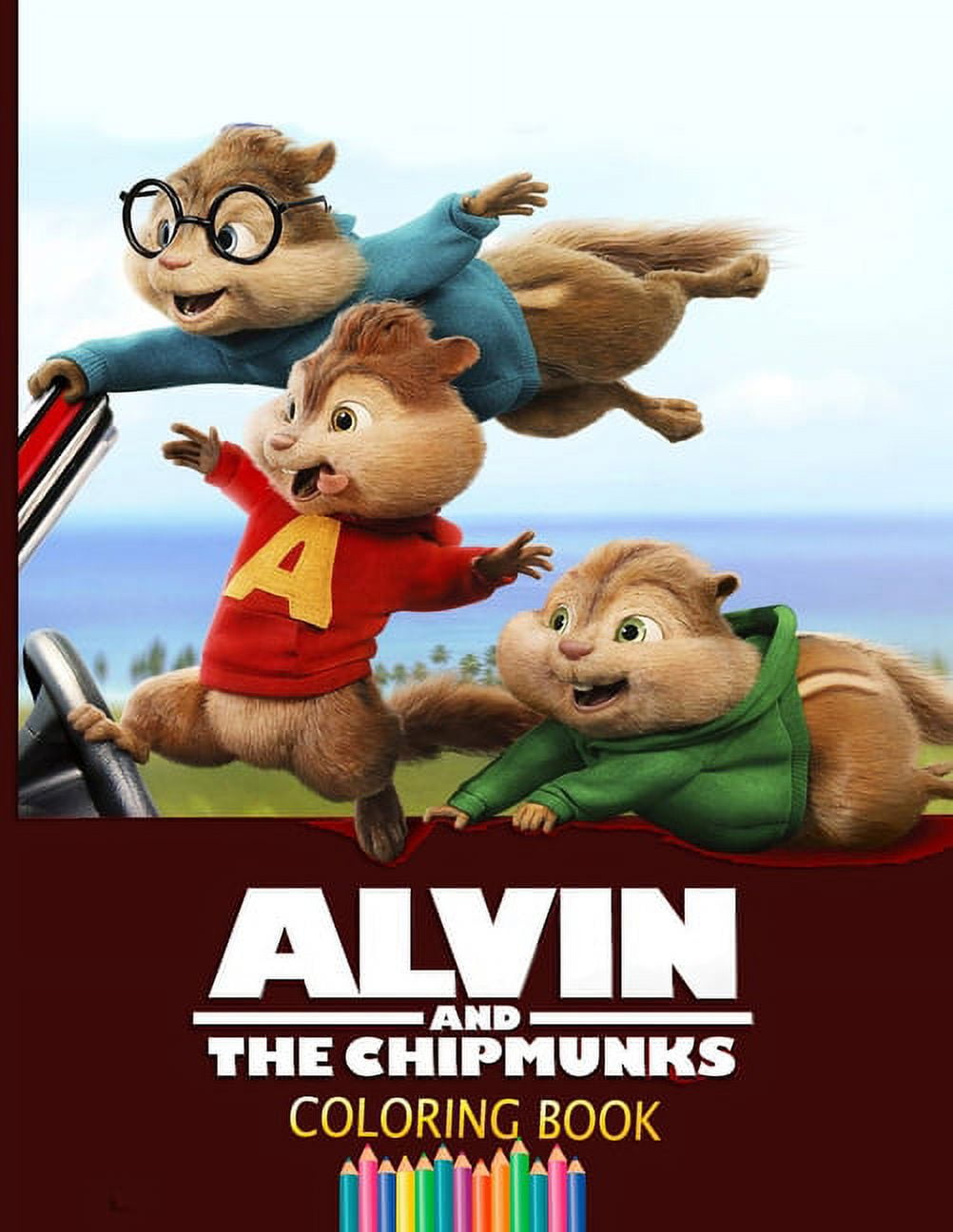 Alvin And The Chipmunks Coloring Pages