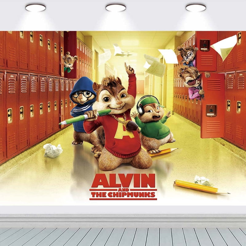 Alvin and The Chipmunks Background Taspestry Post Banner Backdrop Party ...