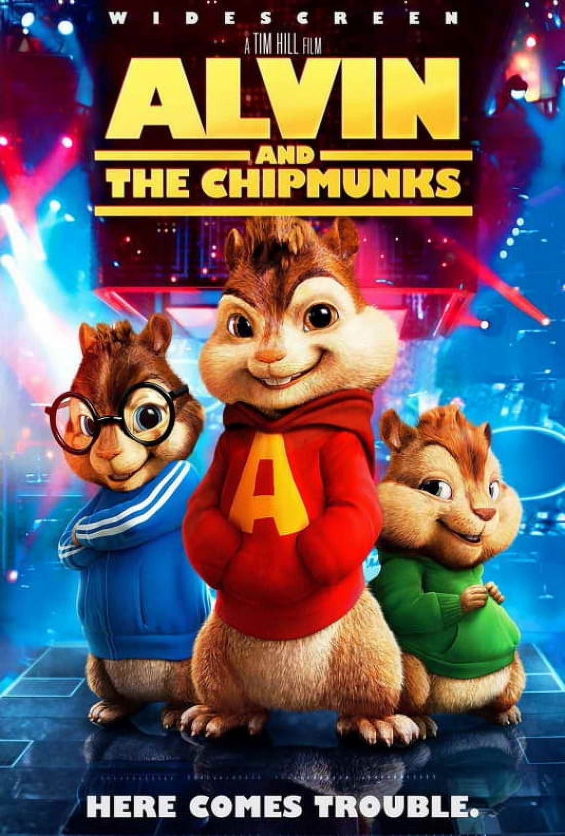 Alvin and the Chipmunks Movie Poster (27 x 40) - Walmart.com