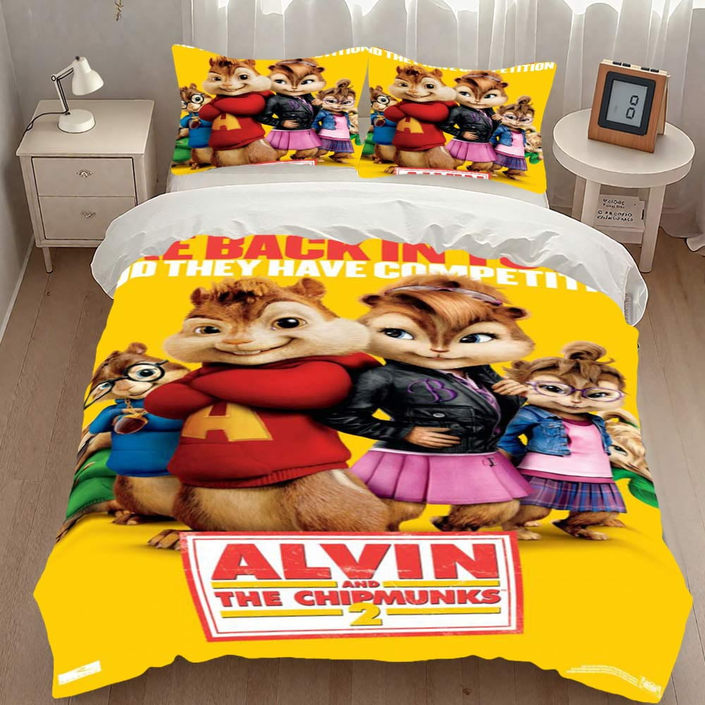 Alvin and the Chipmunks Toddler Bedding Set for Child Sheet Comforter ...