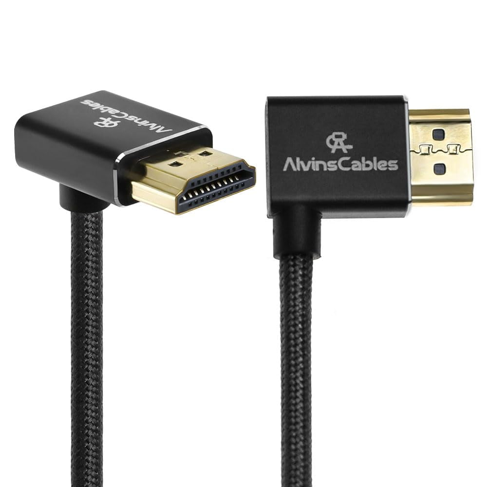 Alvin's Cables 8K HDMI 2.1 Cable 48Gbps 8K@60Hz 4K@120Hz High-Speed Braided Coiled Cable for ...