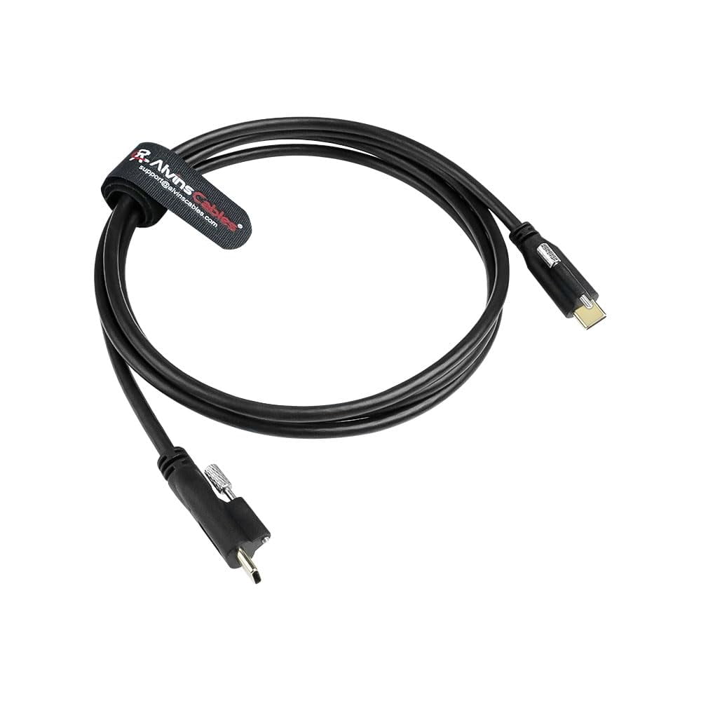 Alvin's Cables Locking USB-C to USB-C Power Cable for Blackmagic Pyxis ...