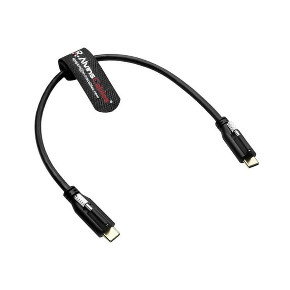 Alvin's Cables Locking USB-C to USB-C Power Cable for Blackmagic Pyxis ...