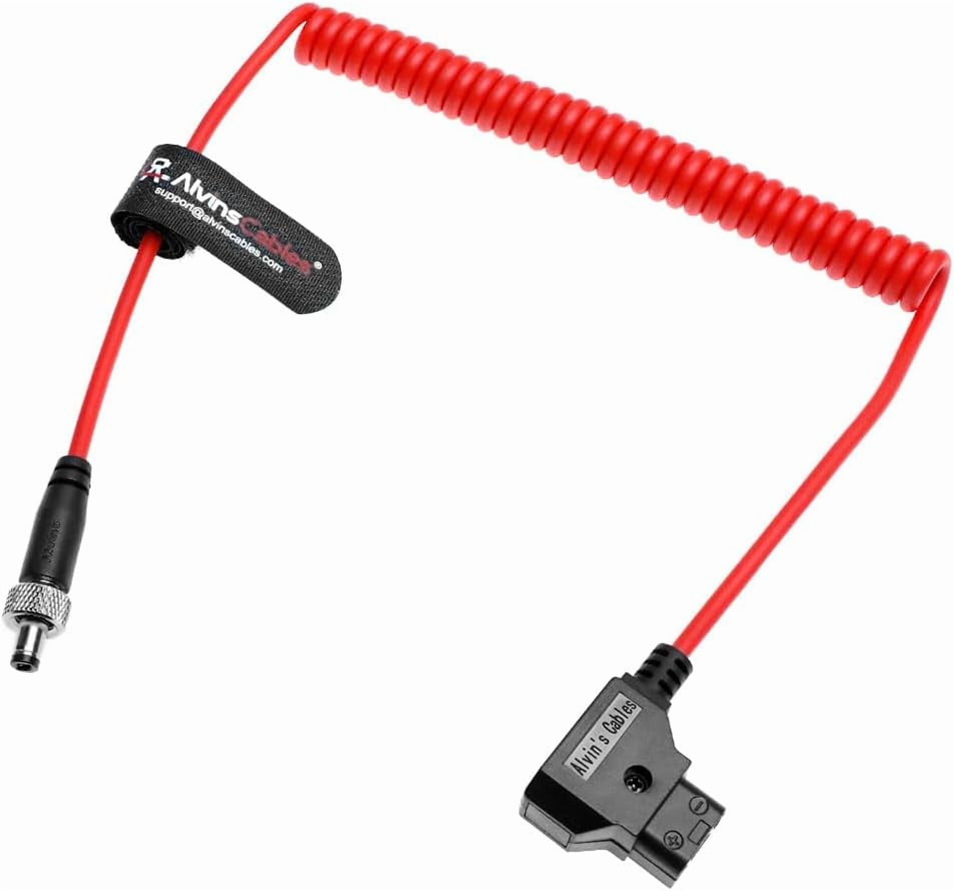 Alvin's Cables for Atomos Ninja V Power Cable Dtap to Locking DC 2.1 ...