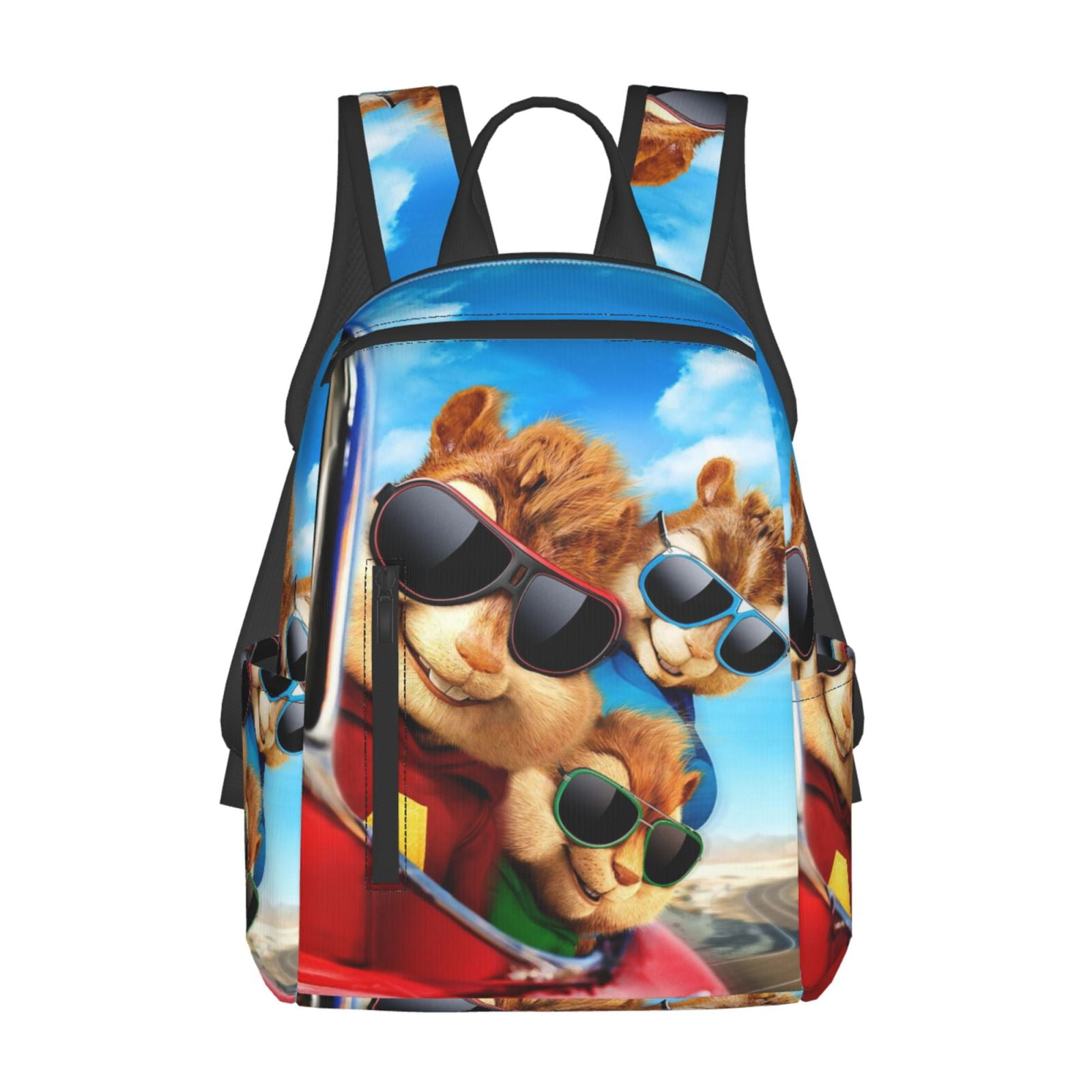 Alvin the Chipmunks Lightweight Backpack Daypack Casual Shoulder Bags ...