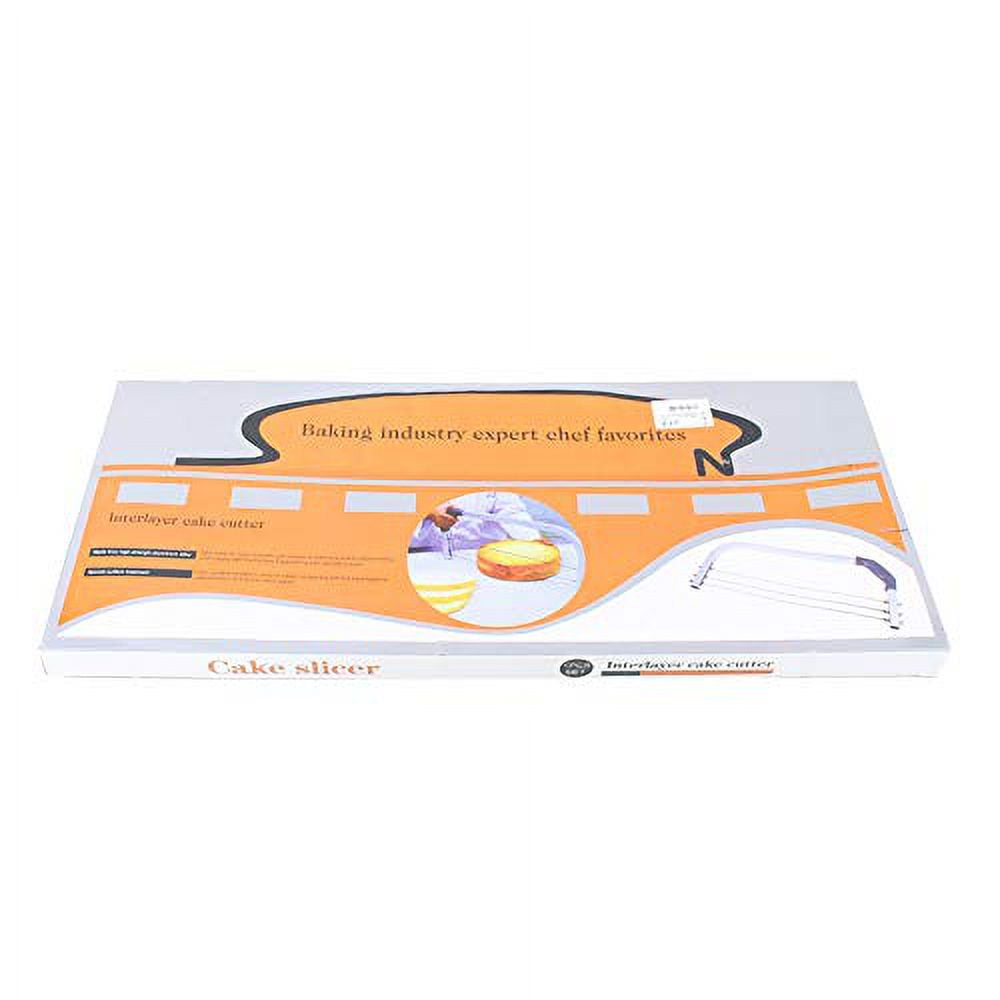 Alvinlite Cake Leveler, Adjustable Cake Cutter, 3 Blades Cake Slicer ...