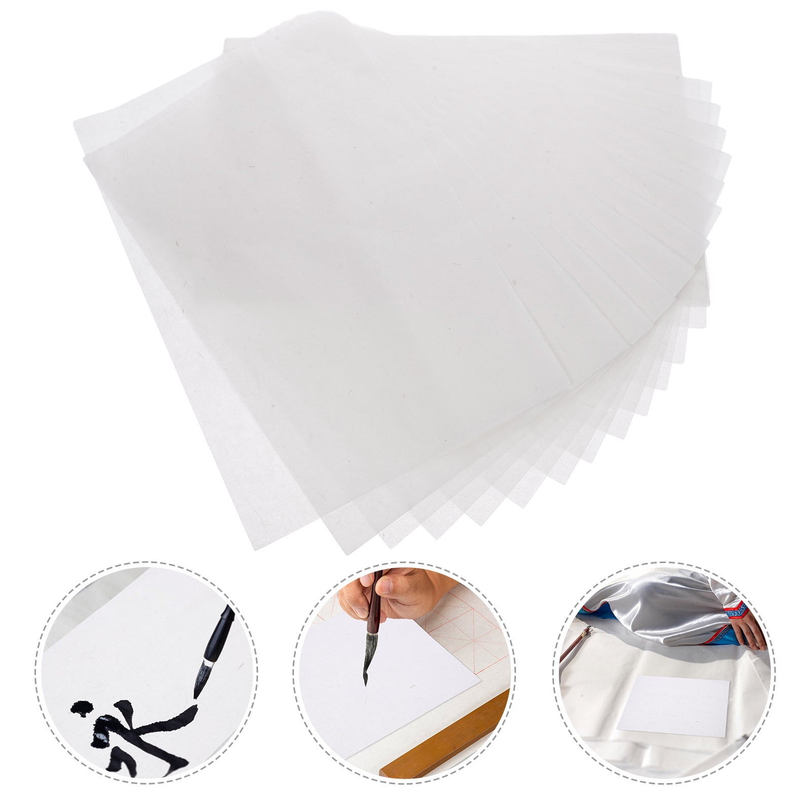 Alvinma 20 Sheets of Office Calligraphy Papers Art Painting Flower ...