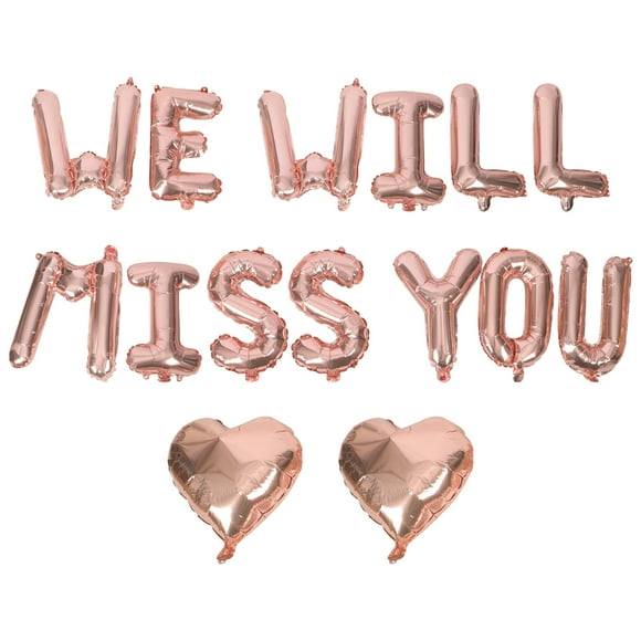 We Will Miss You Balloons