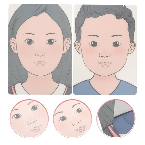 Face Paint Practice Board
