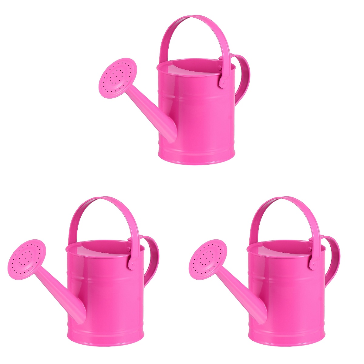 Alvinma 3pcs Useful Watering Can Iron Watering Pot Gardening Kettle ...
