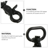 50Pieces Swivel Snap Hooks D Rings Metal Lobster Claw Clasps Making ...