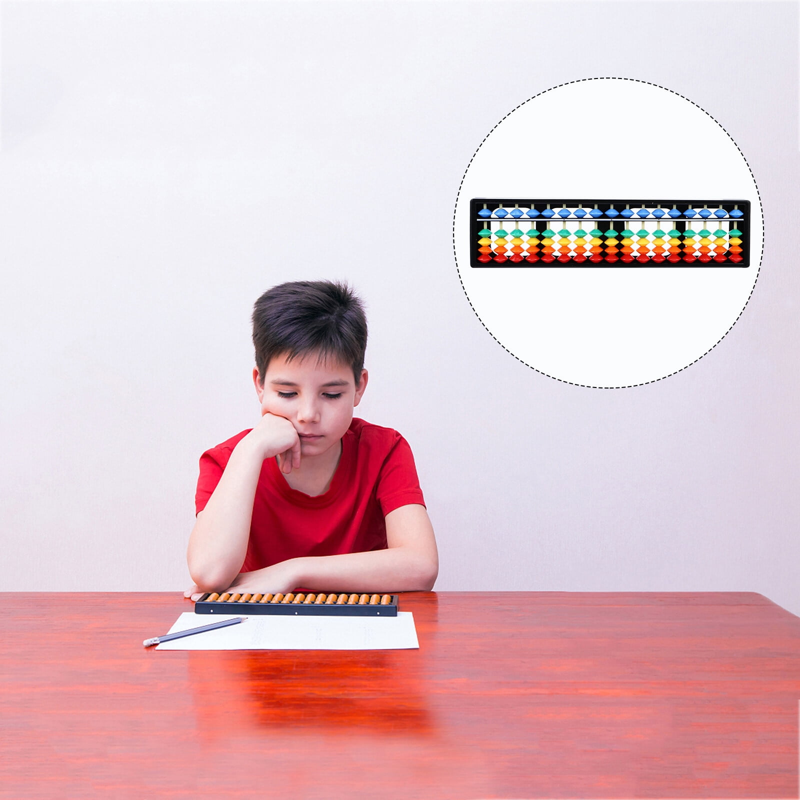 Alvinma Abacus Learning Tool 17-Digit Abacus Arithmetic Toy - Walmart.com