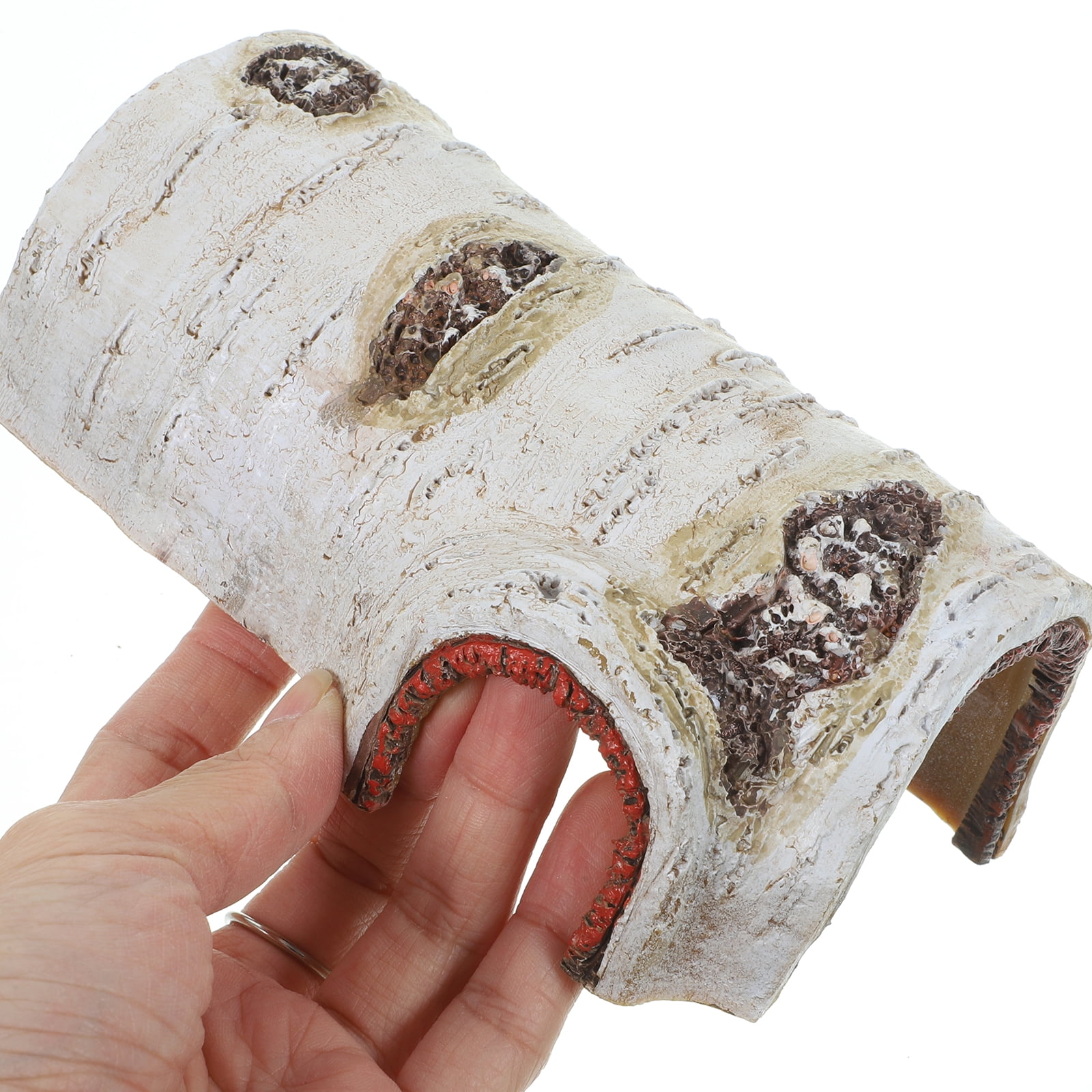 Alvinma Resin Reptile Cave Basking Platform for Small Lizards - Walmart.com