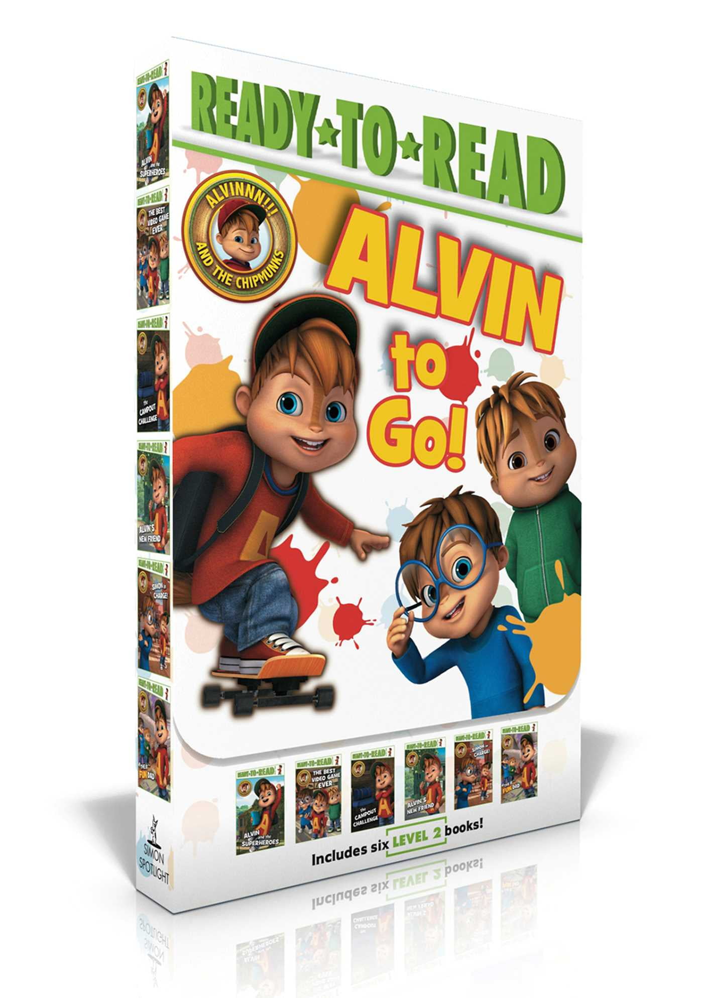 Alvinnn!!! and the Chipmunks: Alvin to Go! : Alvin and the Superheroes ...