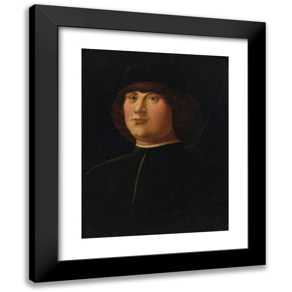 Alvise Vivarini 12x14 Black Modern Framed Museum Art Print Titled ...