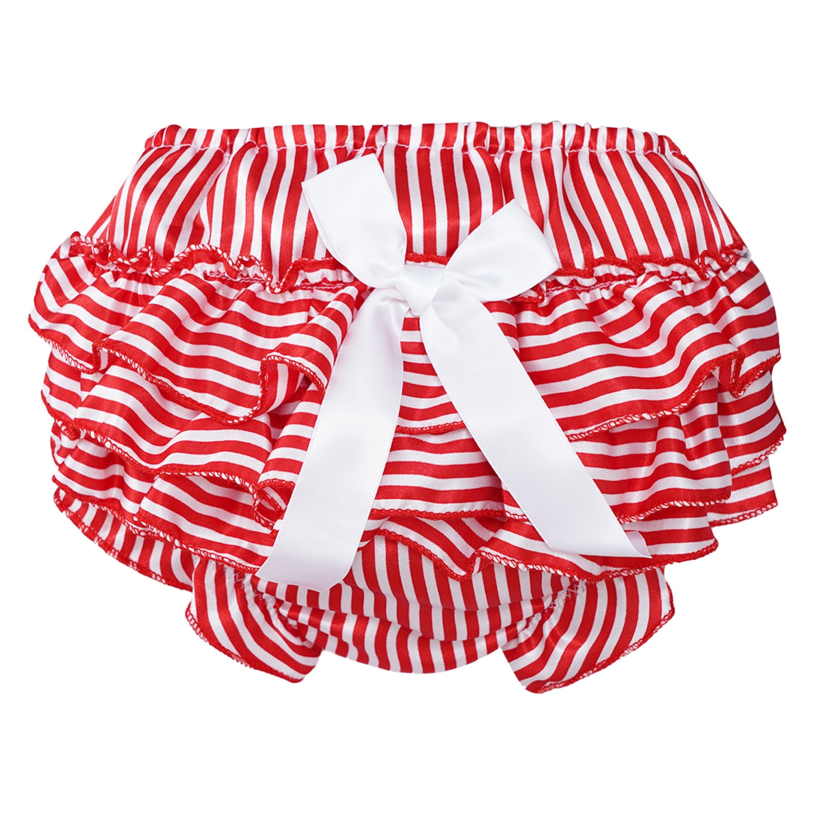 Alvivi Baby Girl Bloomers for Toddler Cotton Ruffle Shorts Bowknot ...