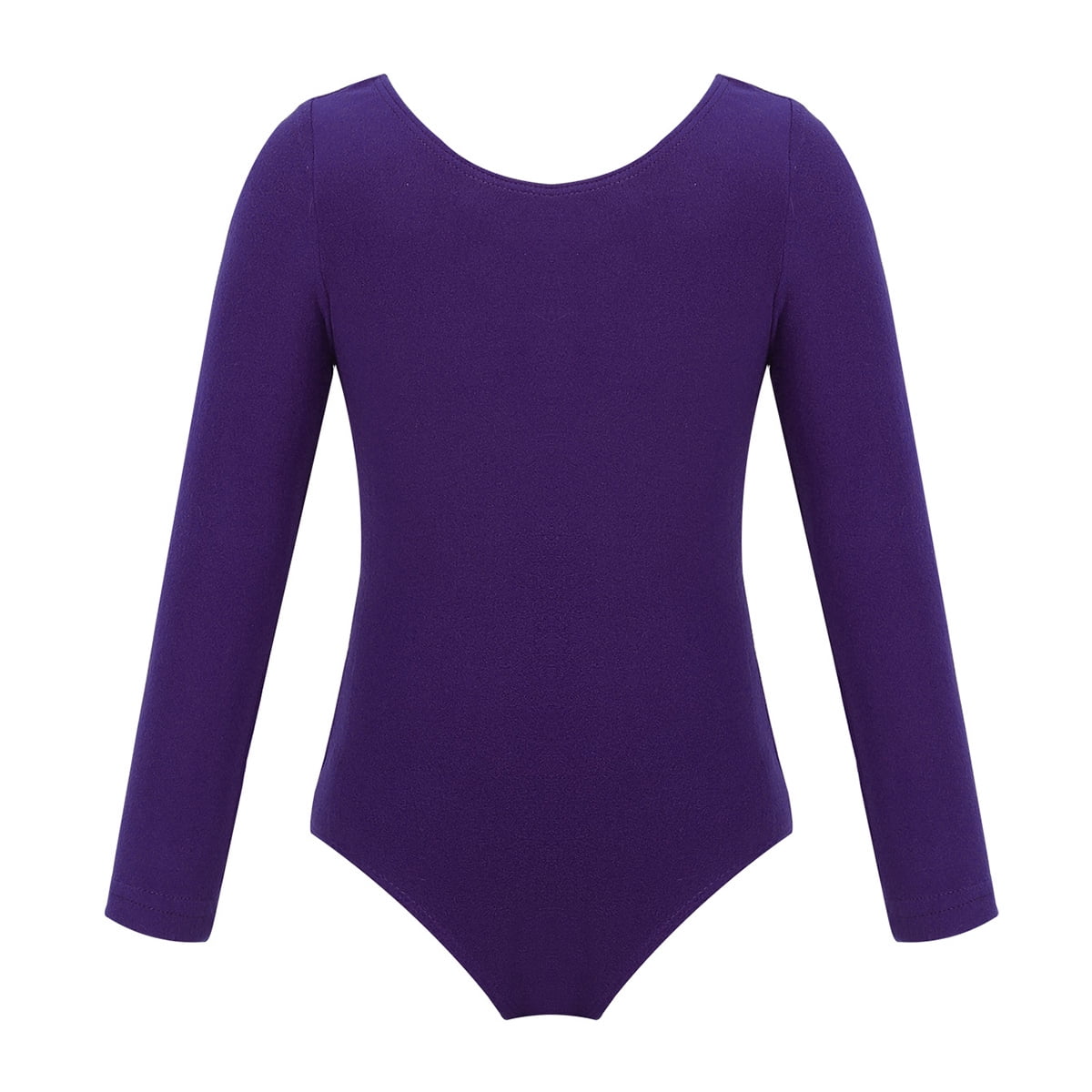 Alvivi Girls Long Sleeve Ballet Dancer Leotard Dress Gymnastics ...