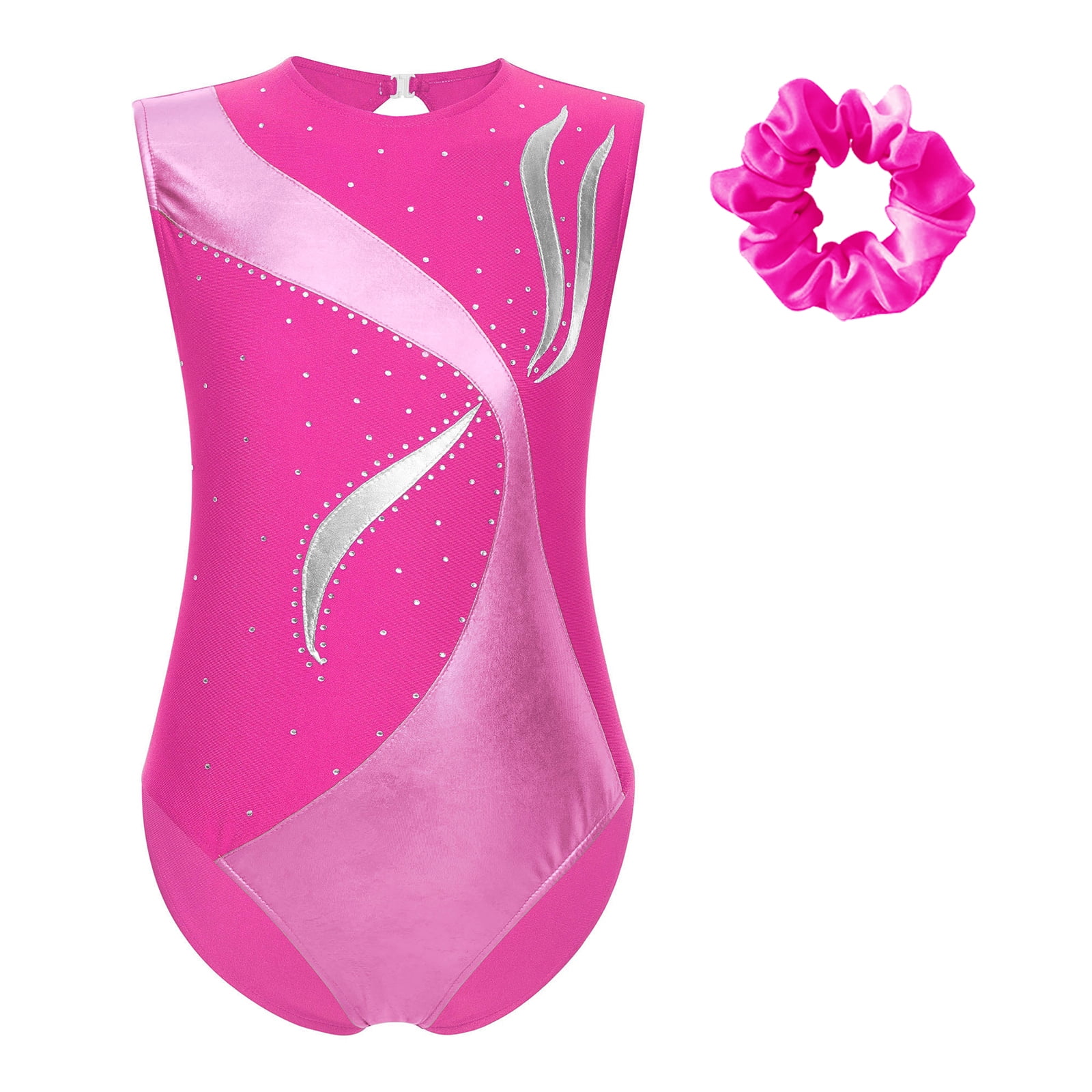 Alvivi Gymnastics Leotards for Girls Practice Outfits Tumbling Dance ...