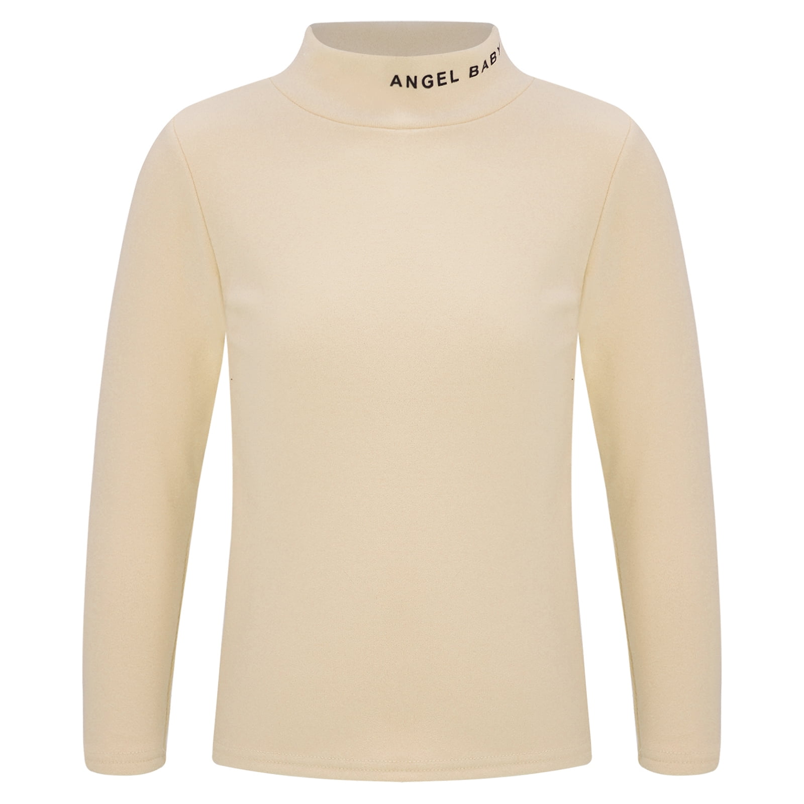 Alvivi Kids Girls Boys Compression Shirt Mock Neck Base Layer Athletic ...