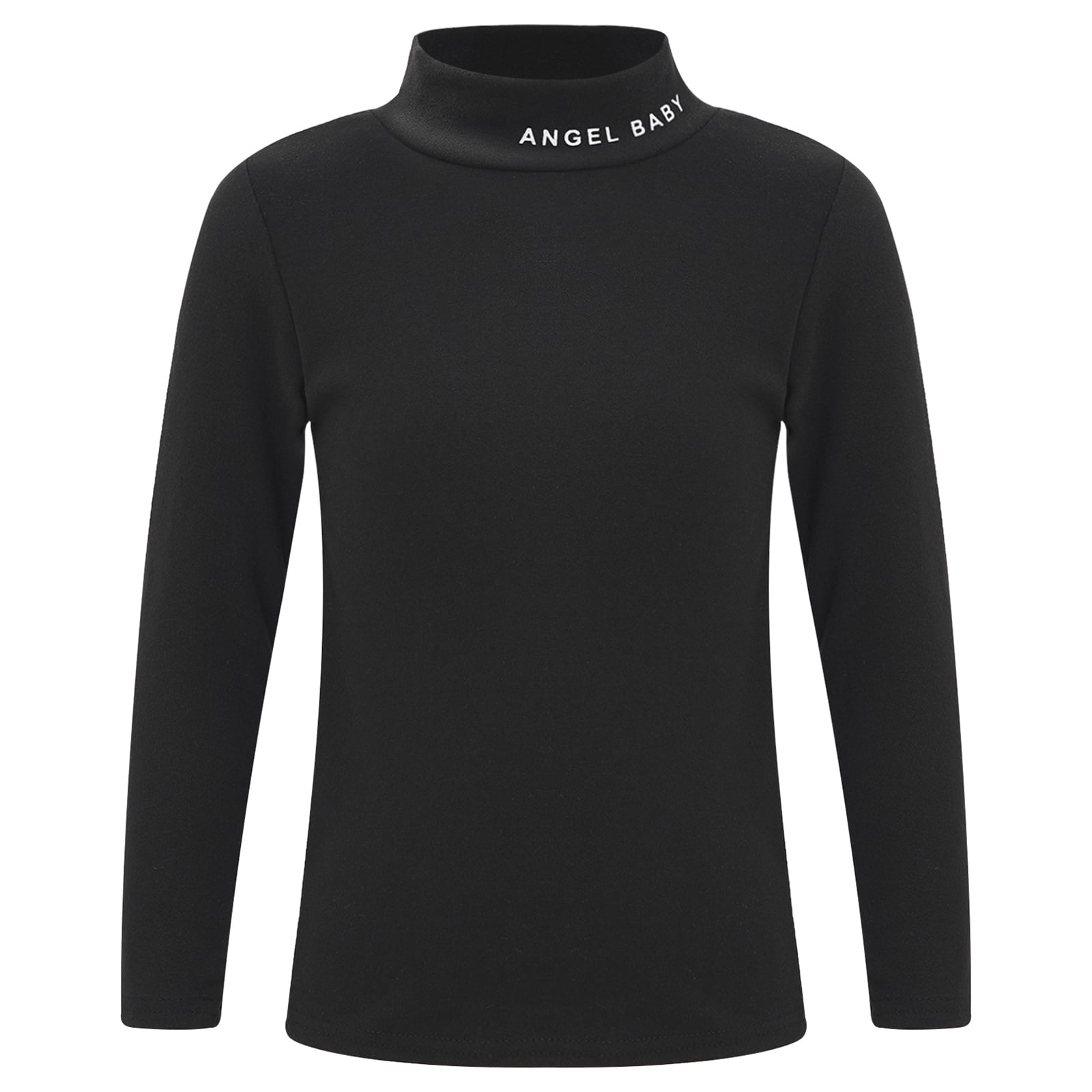 Alvivi Kids Girls Boys Compression Shirt Mock Neck Base Layer Athletic ...