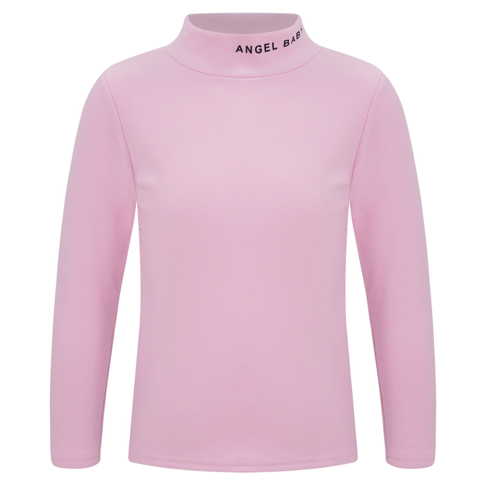 Alvivi Kids Girls Boys Compression Shirt Mock Neck Base Layer Athletic ...