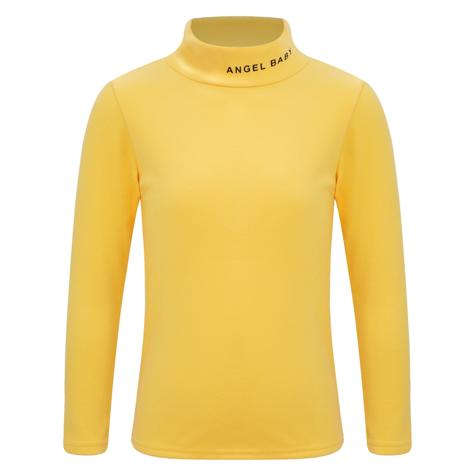 Alvivi Kids Girls Boys Compression Shirt Mock Neck Base Layer Athletic ...