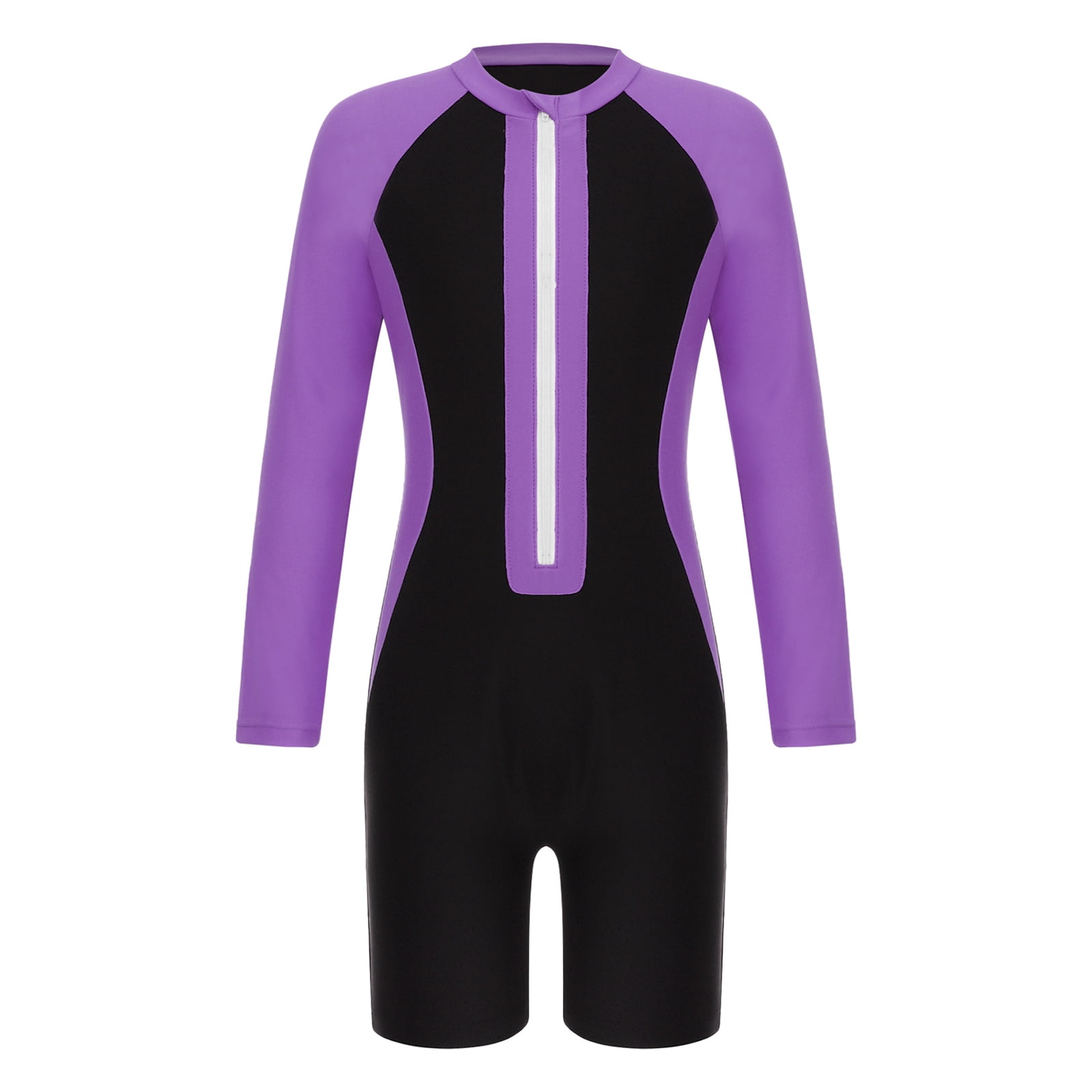 Alvivi Kids Girls Boys One Piece Rash Guard UV Protection Sunsuit Long ...