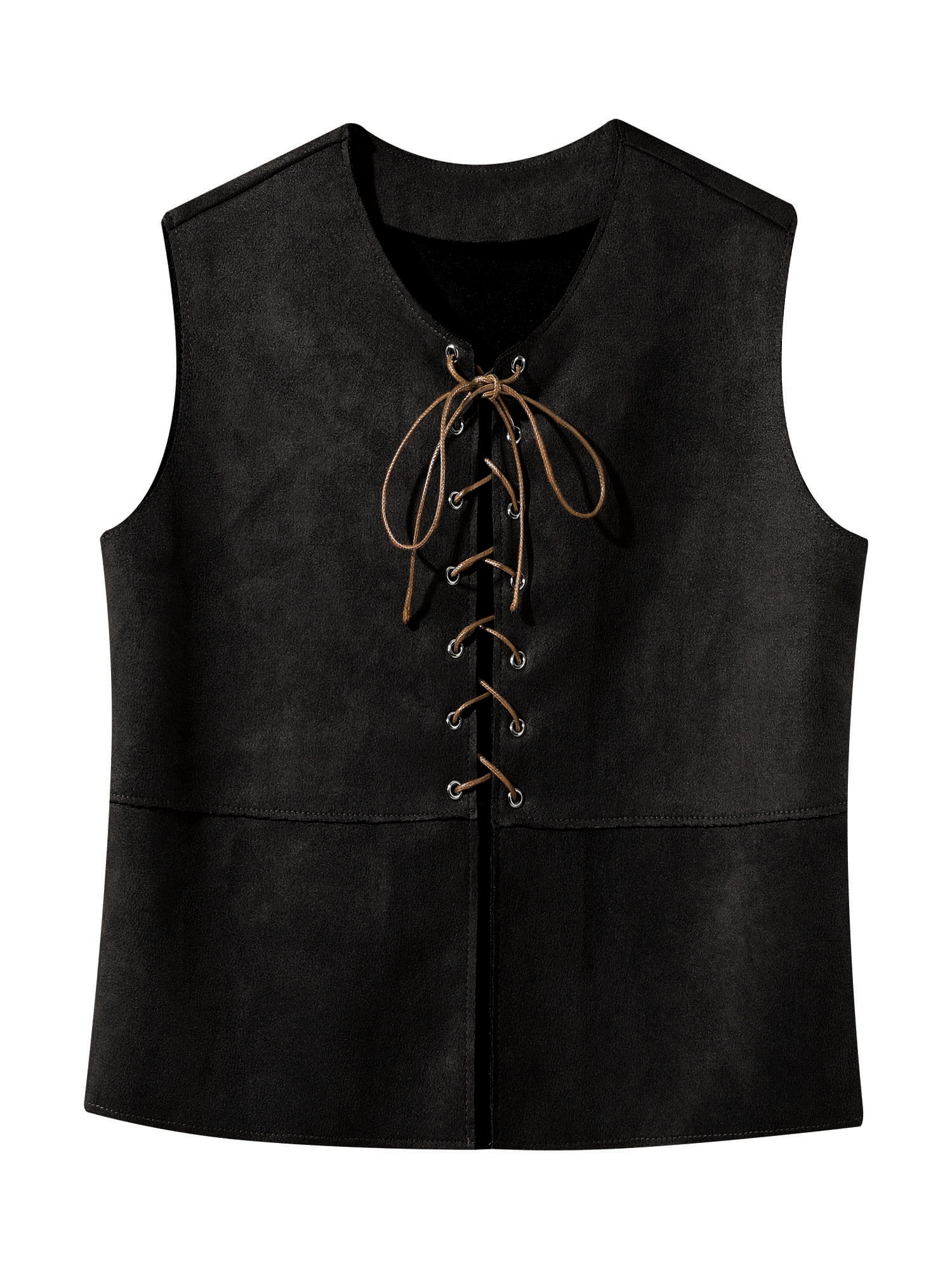 Alvivi Kids Girls Boys Pirate Gothic Steampunk Waistcoat Halloween ...