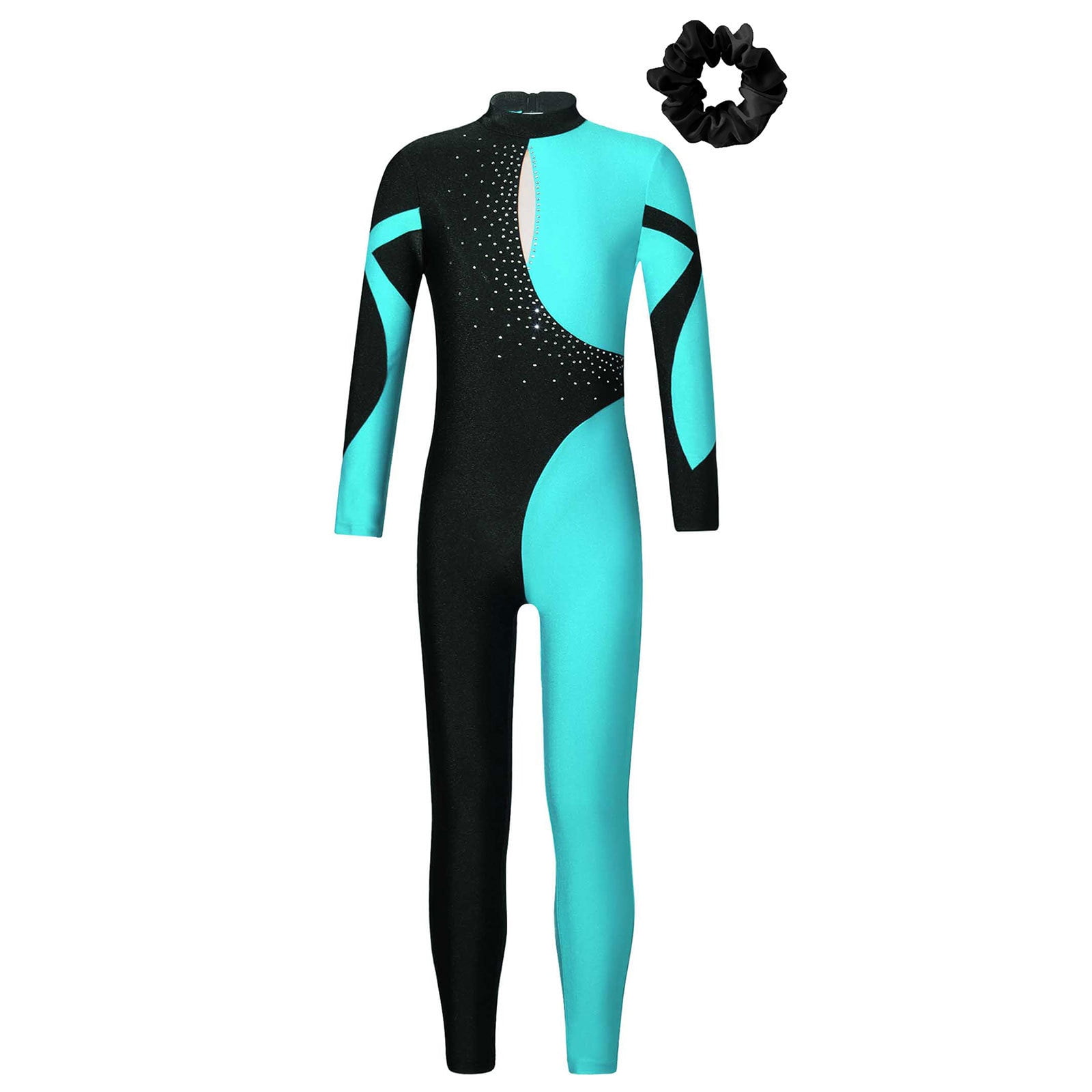 Alvivi Kids Girls Full Body Dance Unitards Bodysuit Gymnastics Leotards ...
