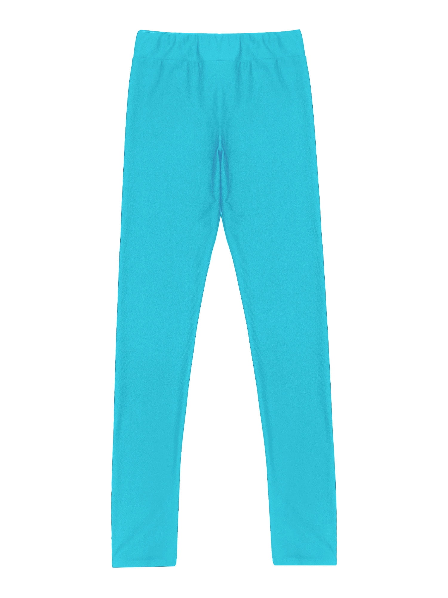 Alvivi Kids Girls Leggings Ankle Length Tights Pants Athletics Running ...