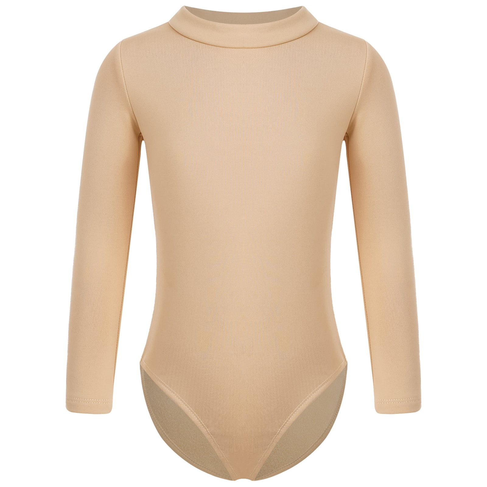 Alvivi Kids Girls Long Sleeve Gymnastics Leotards Thermal Underwear ...