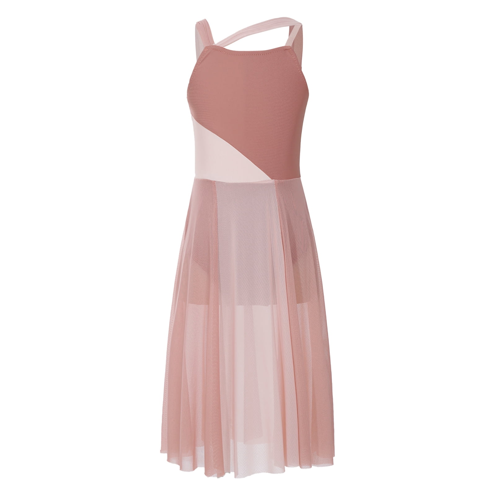 Alvivi Kids Girls Lyrical Modern Dance Dress Ballet Leotard Skirts ...