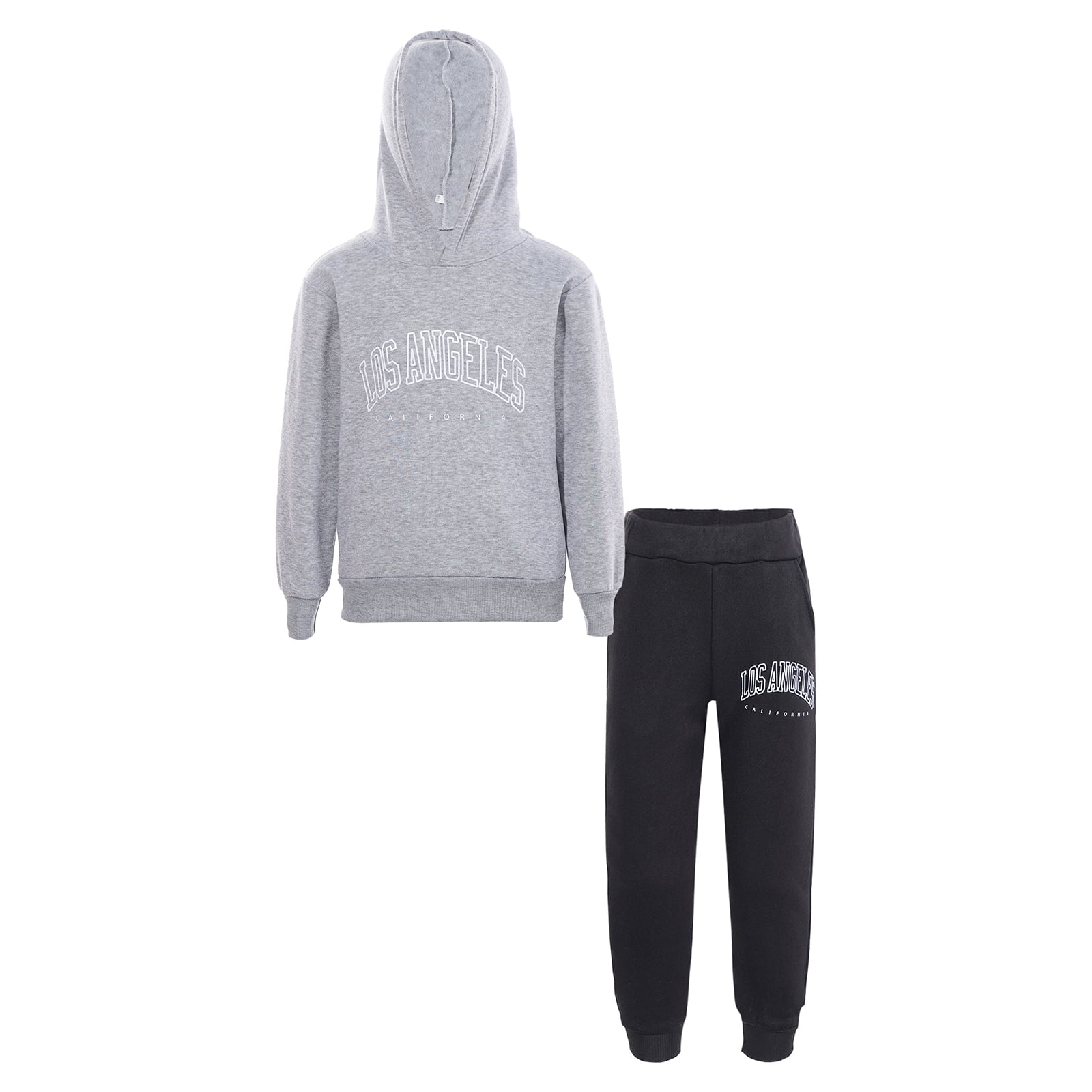 Alvivi Kids Girls Tracksuit Long Sleeves Hoodie Hooded Sweatshirt and ...