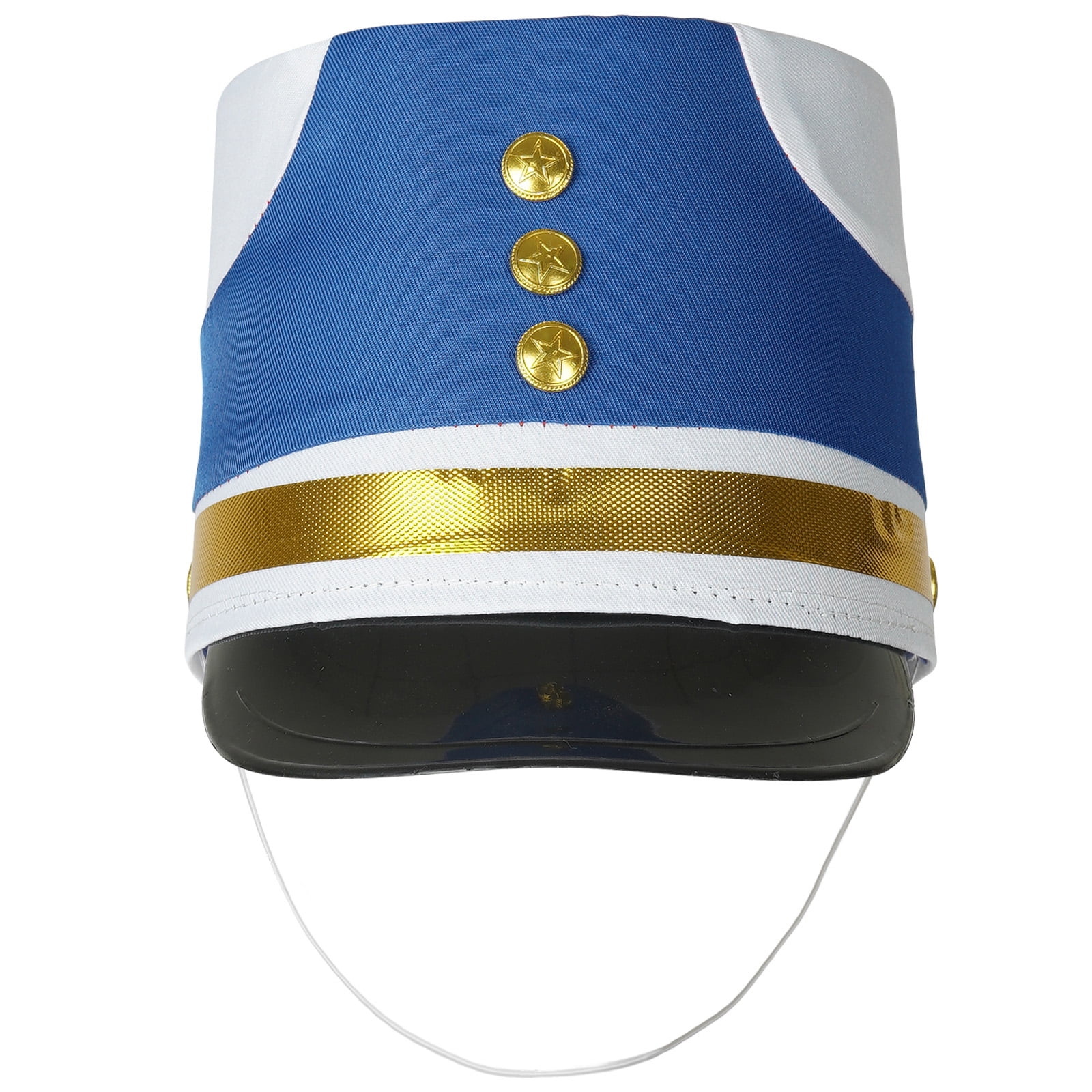 Alvivi Kids Majorette Toy Soldier Hats Drum Band Drummer Hats for Boy ...