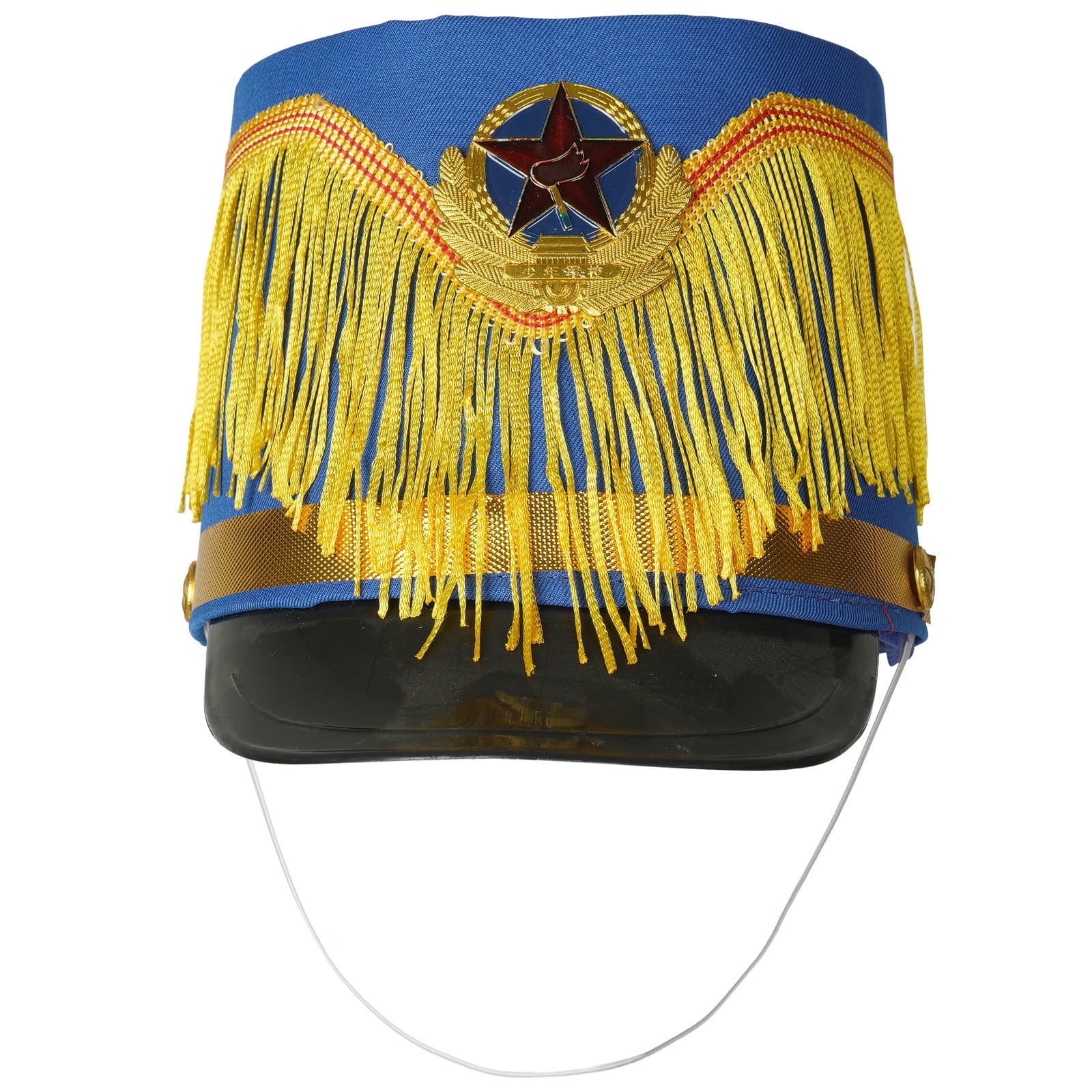 Alvivi Kids Majorette Toy Soldier Hats Drum Band Drummer Hats for Boy ...