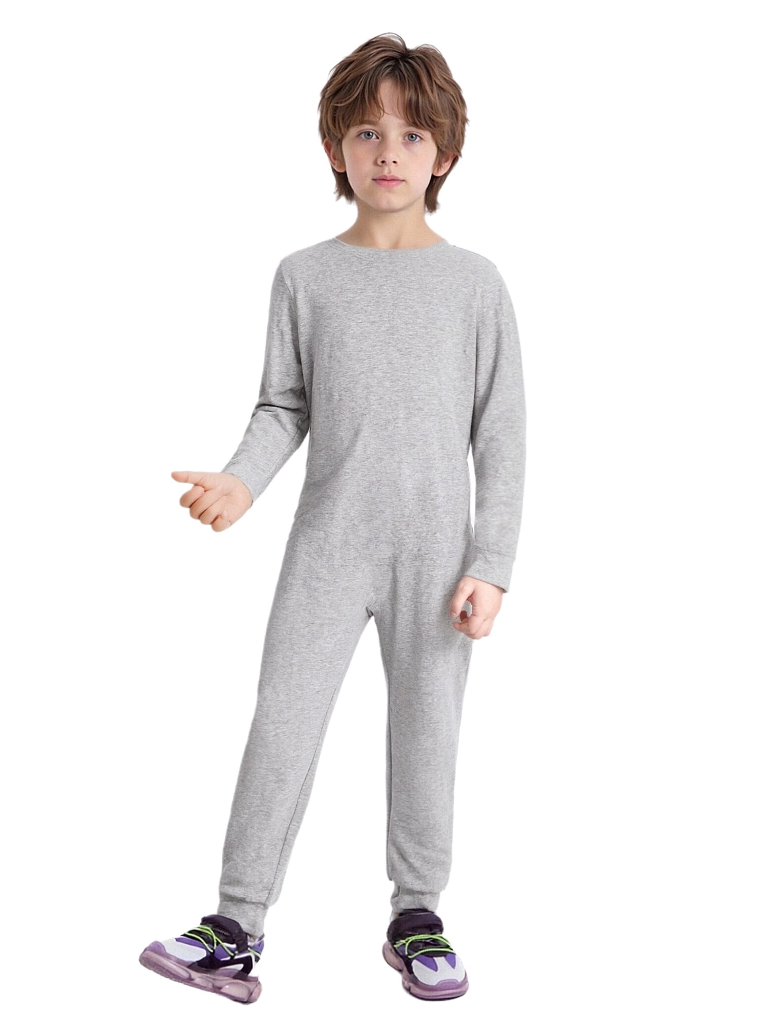 Alvivi Kids Special Needs Adaptive Clothing Long Sleeve Zipper One ...