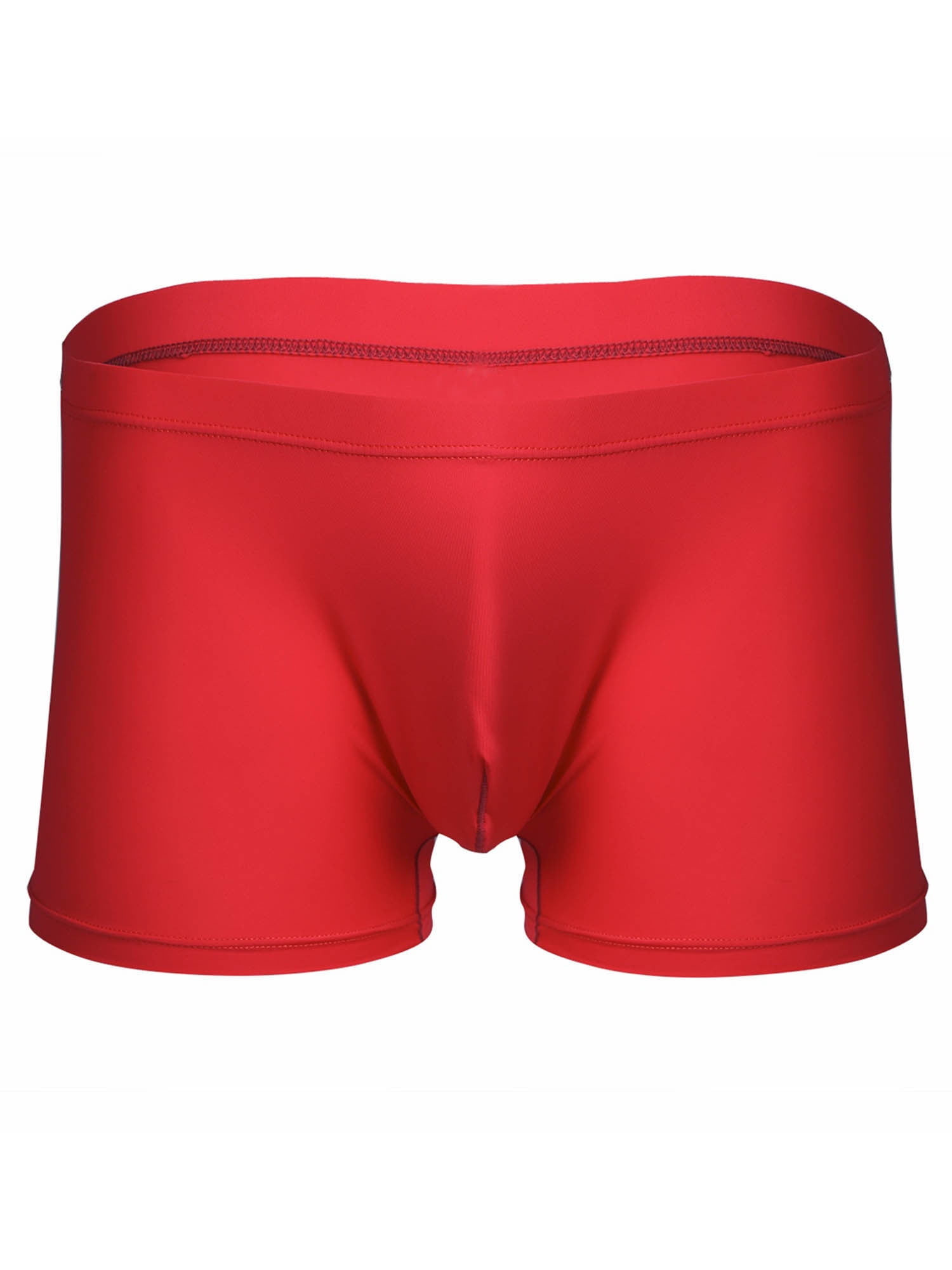 Alvivi Men's Soft Bugle Pouch Boxer Briefs Underwear Seamless ...