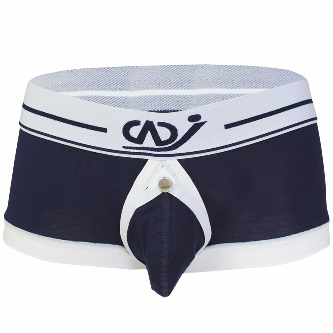 Alvivi Men's Soft Underwear Boxer Brief Trunks Buckled Shorts Open Back ...