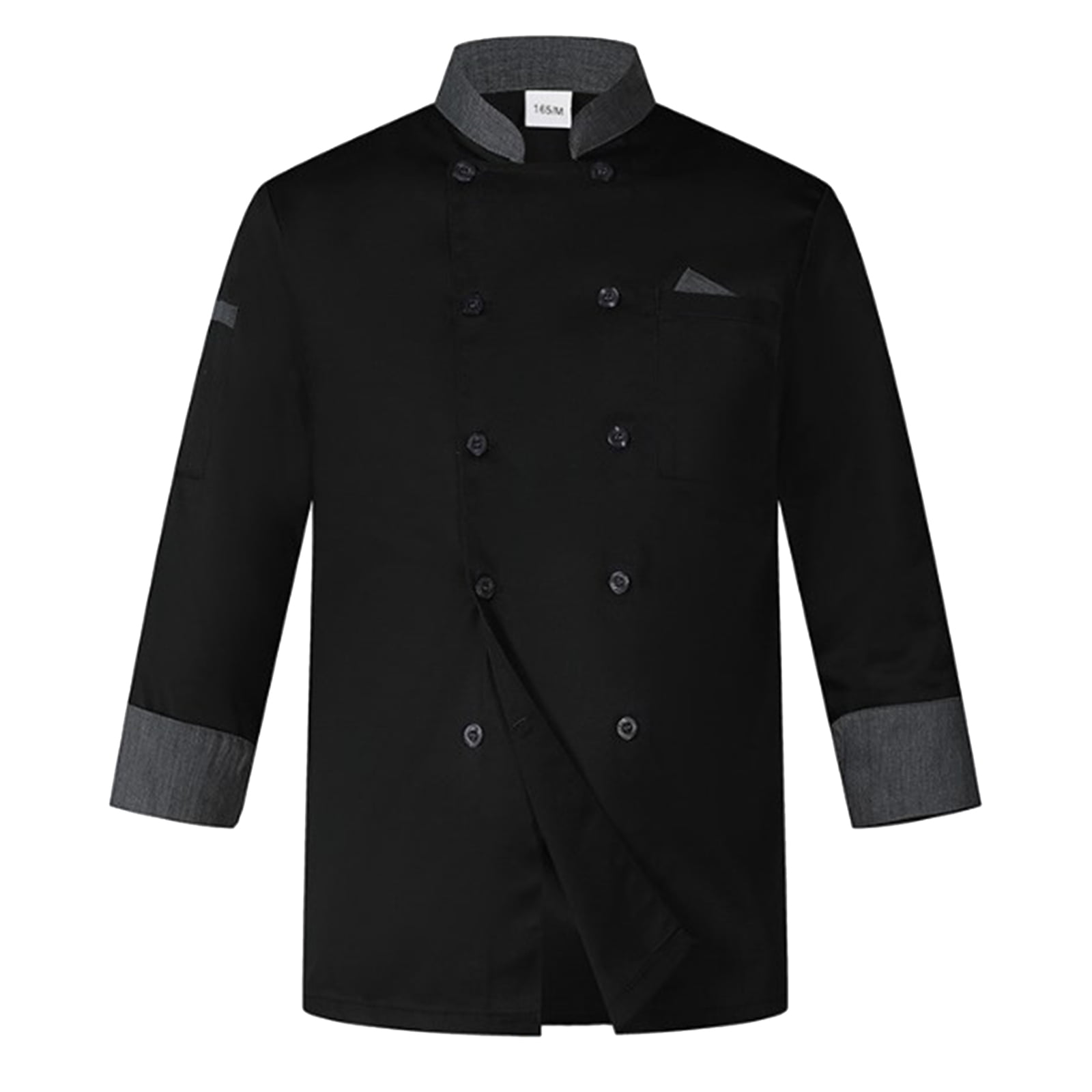 Alvivi Professional Chef Coat Men Women Long Sleeve Jacket Hotel ...