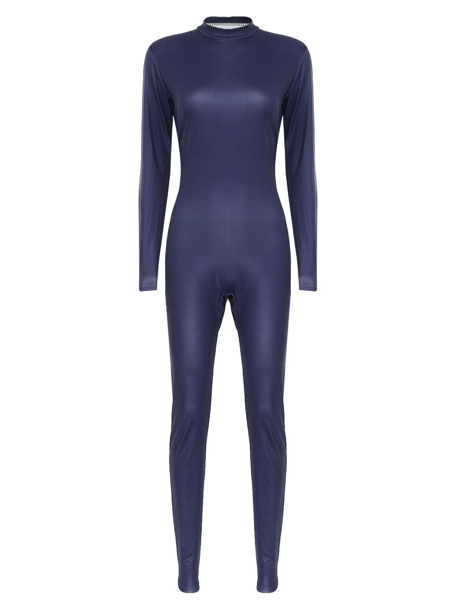 Alvivi Women Long Sleeve One Piece Dance Unitard Jumpsuits Leotard for ...