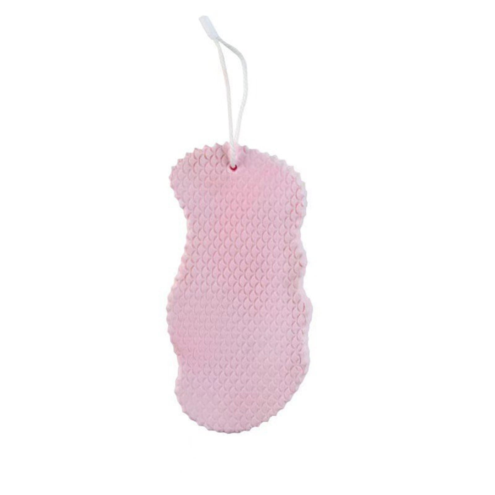 Alvkcefs 3D Bath Sponge Bath Wipe Fish Scale Pattern Three Bath Sponge ...
