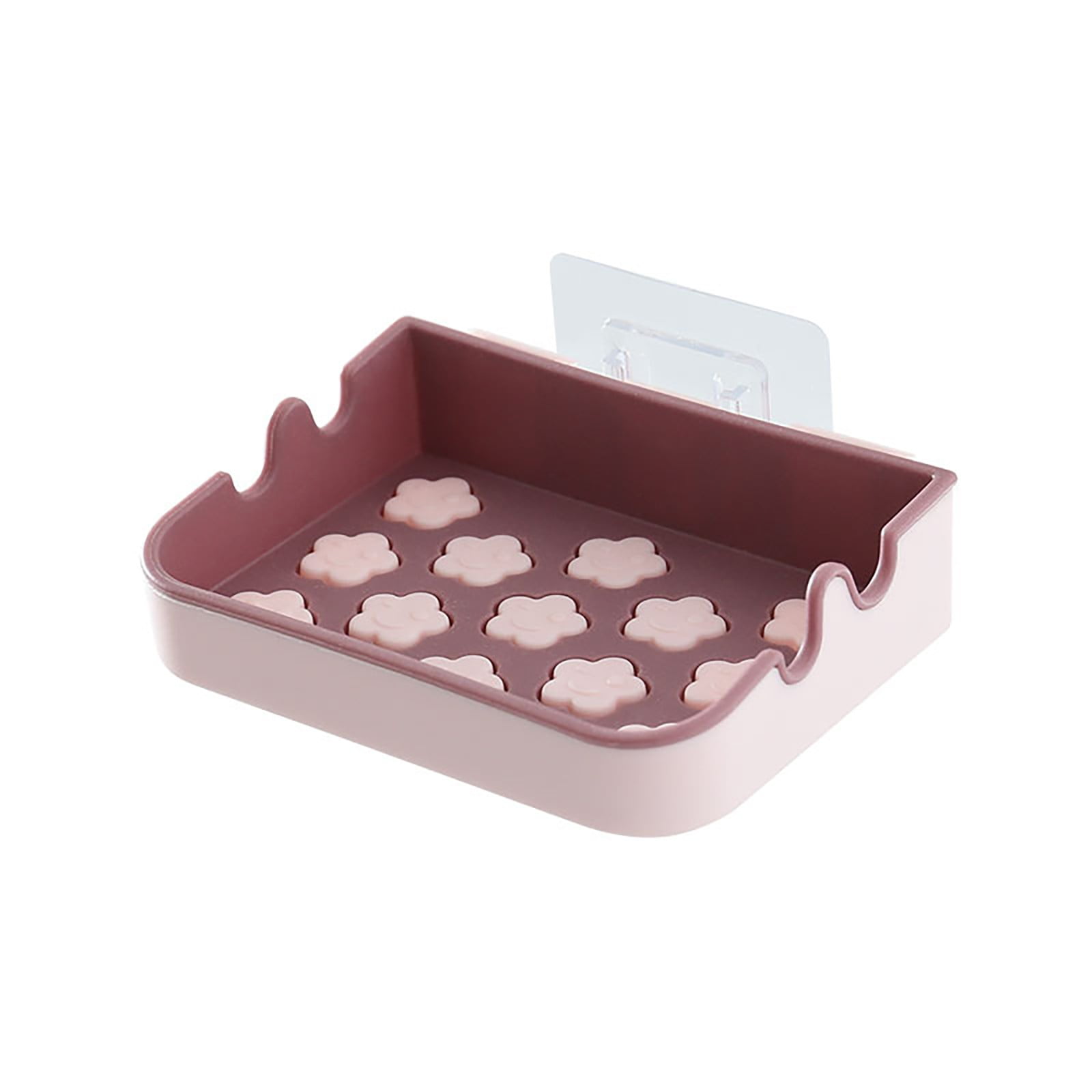 Alvkcefs Soap Dish Shower Wall Mounted Soap Tray Shower Bathroom ...