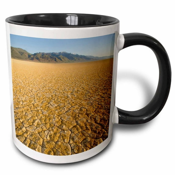3drose, Alvord Desert in Harney County, Oregon - Us38 Cha0062 - Chuck Haney, 15oz Two-tone Black ...