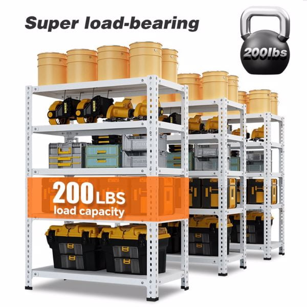 Alvorog Household Storage Rack, Adjustable Display Rack, Carbon Steel ...