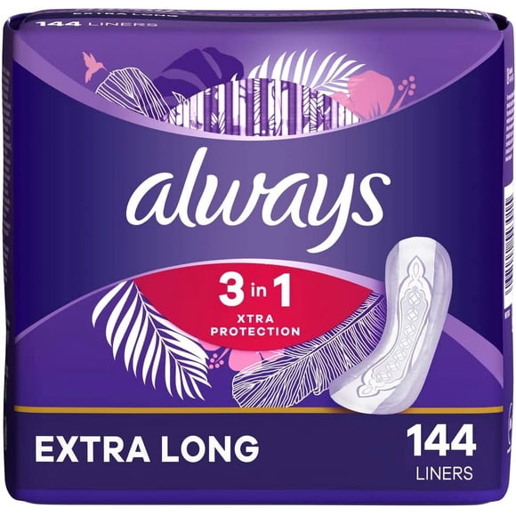Always Panty Liners in Always - Walmart.com