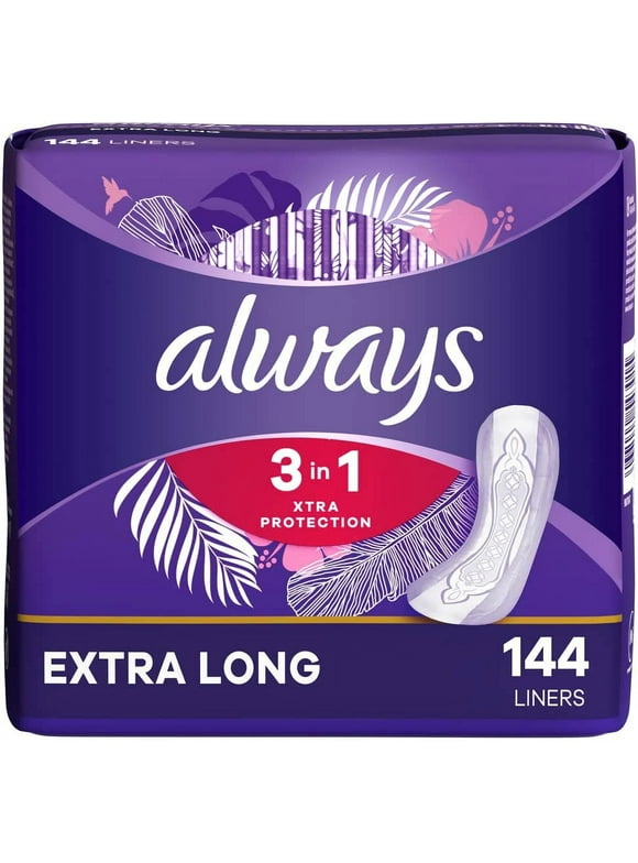 Always Panty Liners in Always - Walmart.com